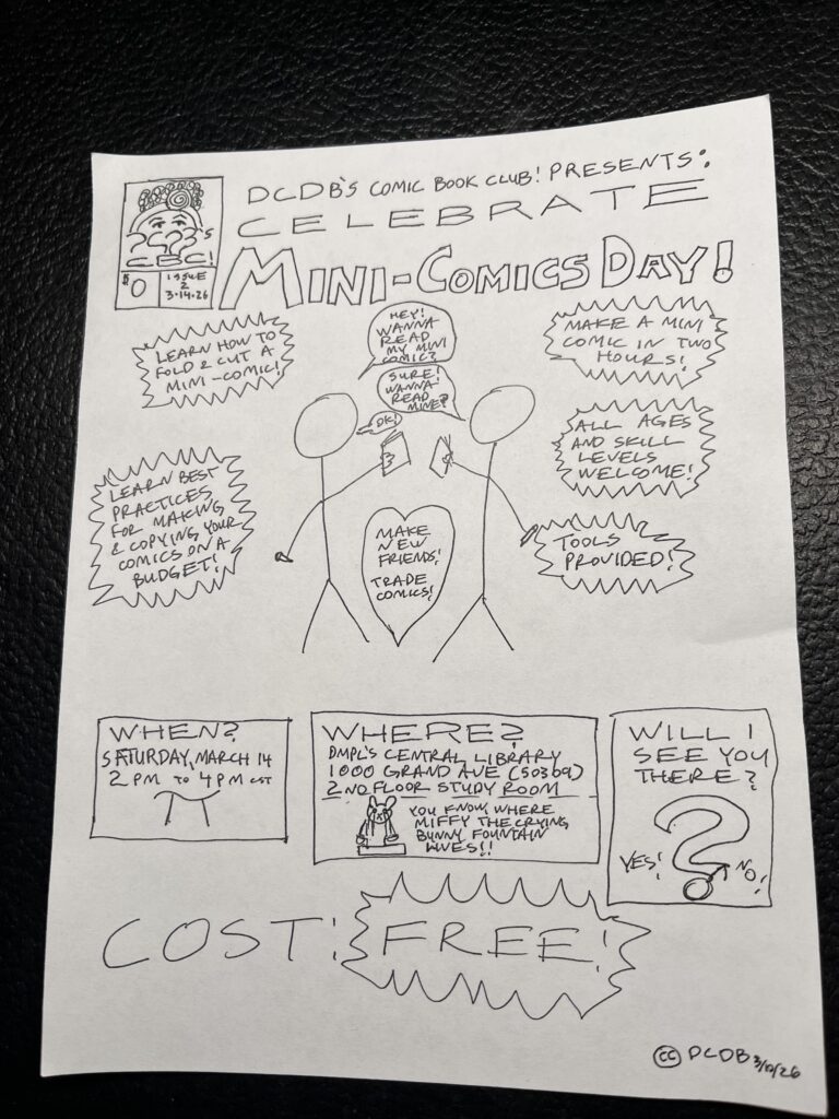 Mini-Comics Day | Create a Mini-Comic in a Day